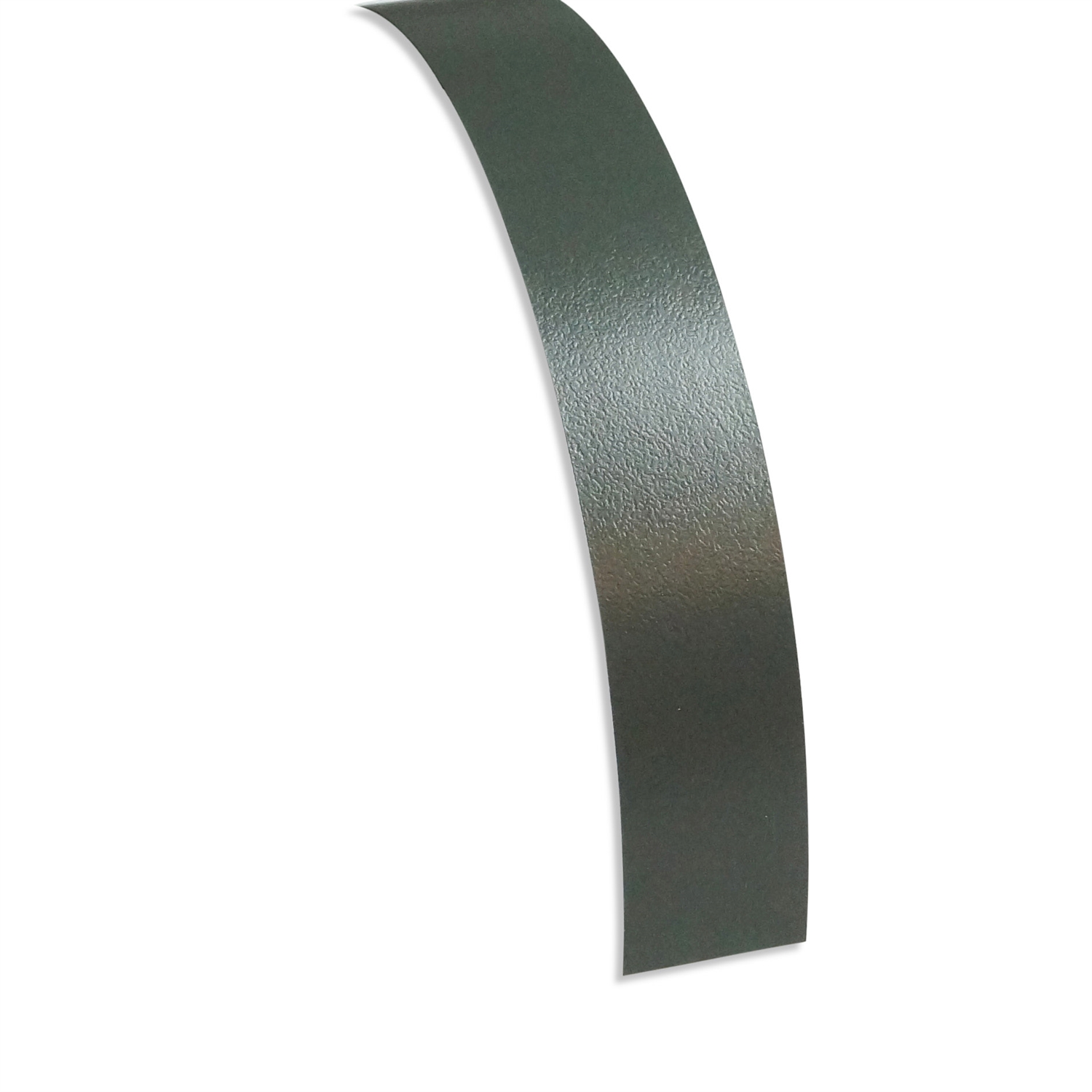 Bordure anthracite mélaminé de 22mm de largeur avec colle à l'arrière